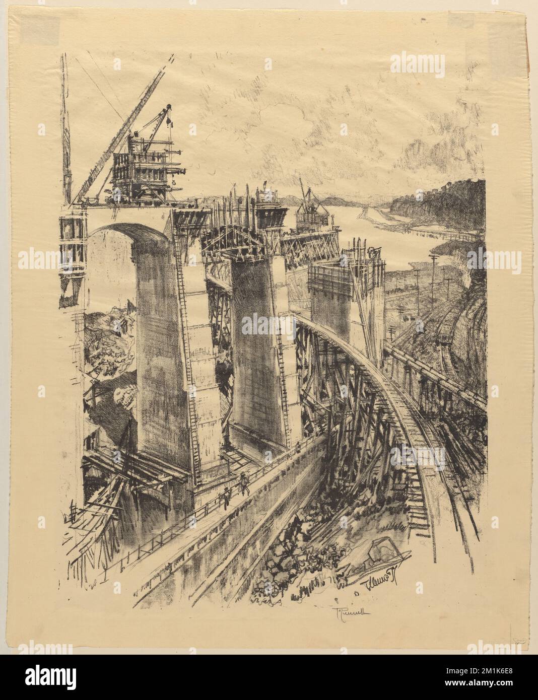 Approaches to Gatun Lock , Locks Hydraulic engineering, Hoisting ...