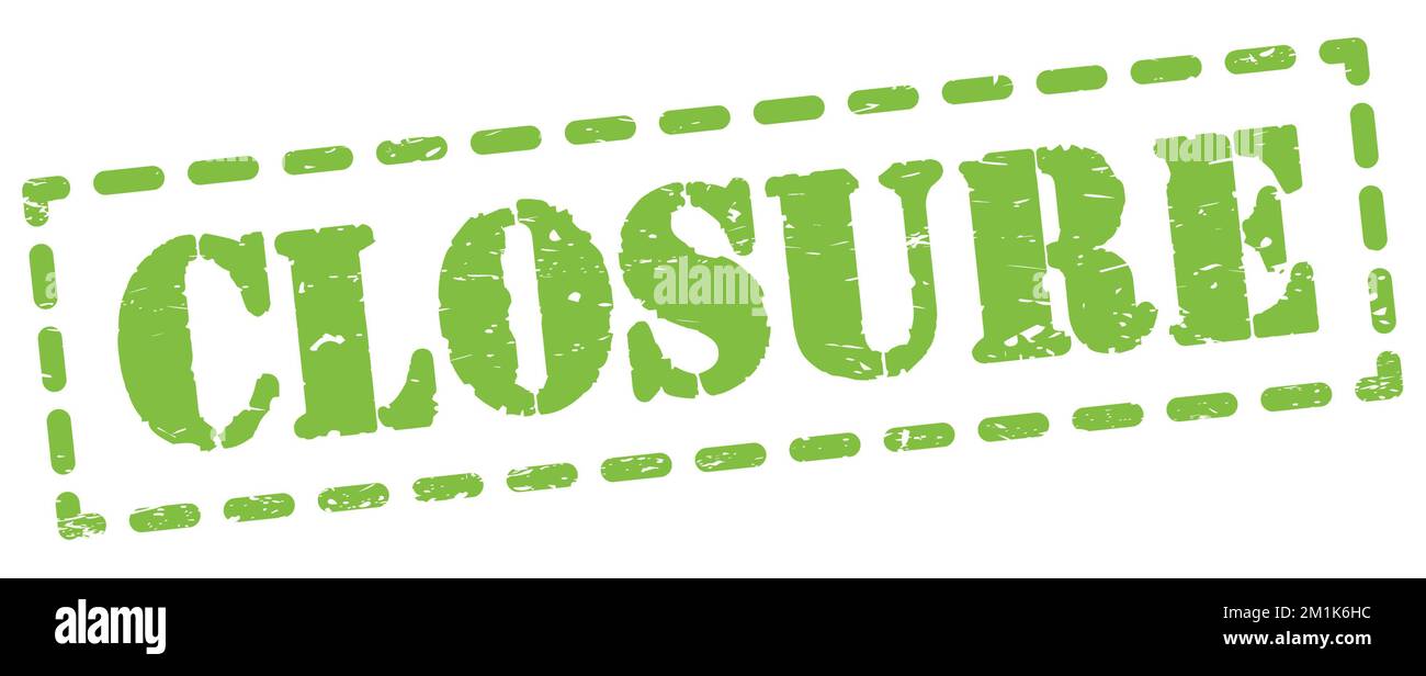 Closure word hi-res stock photography and images - Alamy