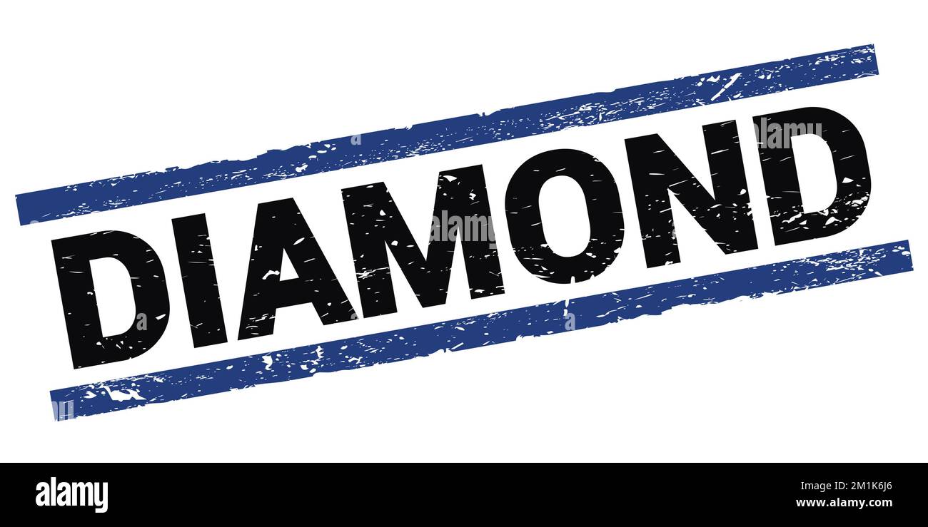 Logo diamond blue hi-res stock photography and images - Alamy