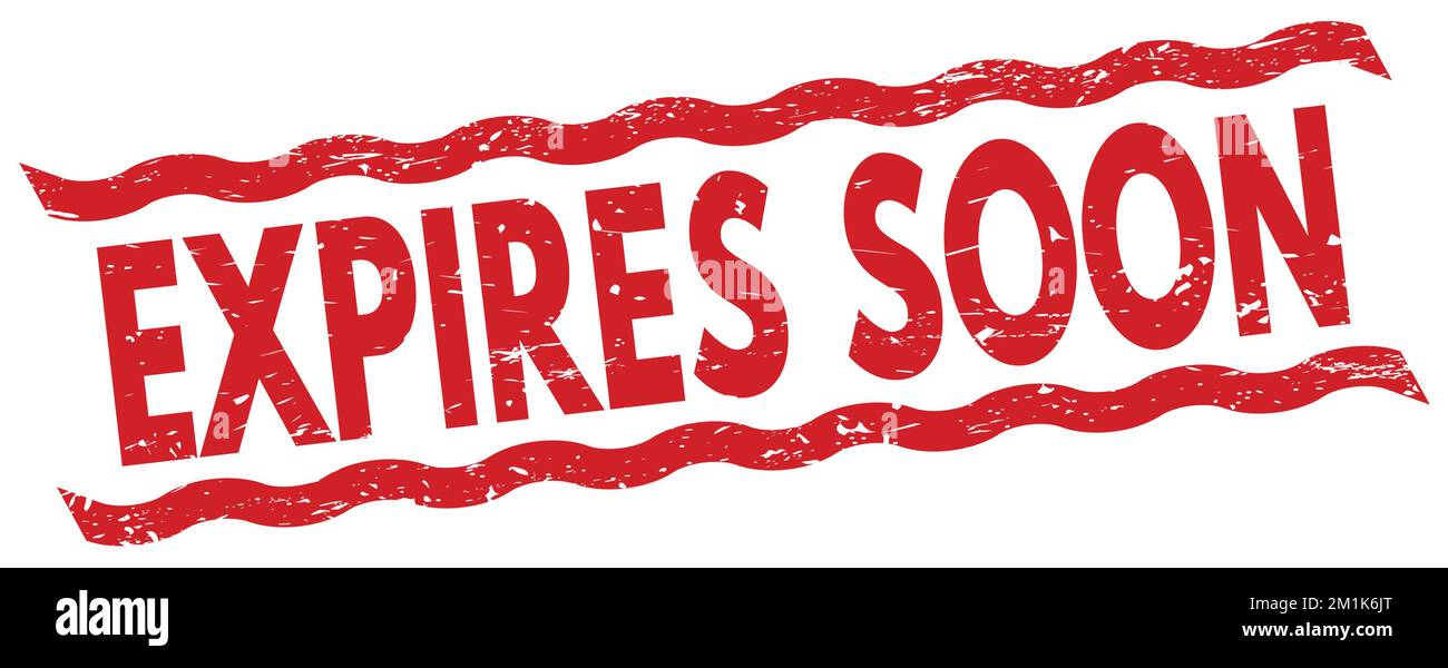 Expires soon word hi-res stock photography and images - Alamy