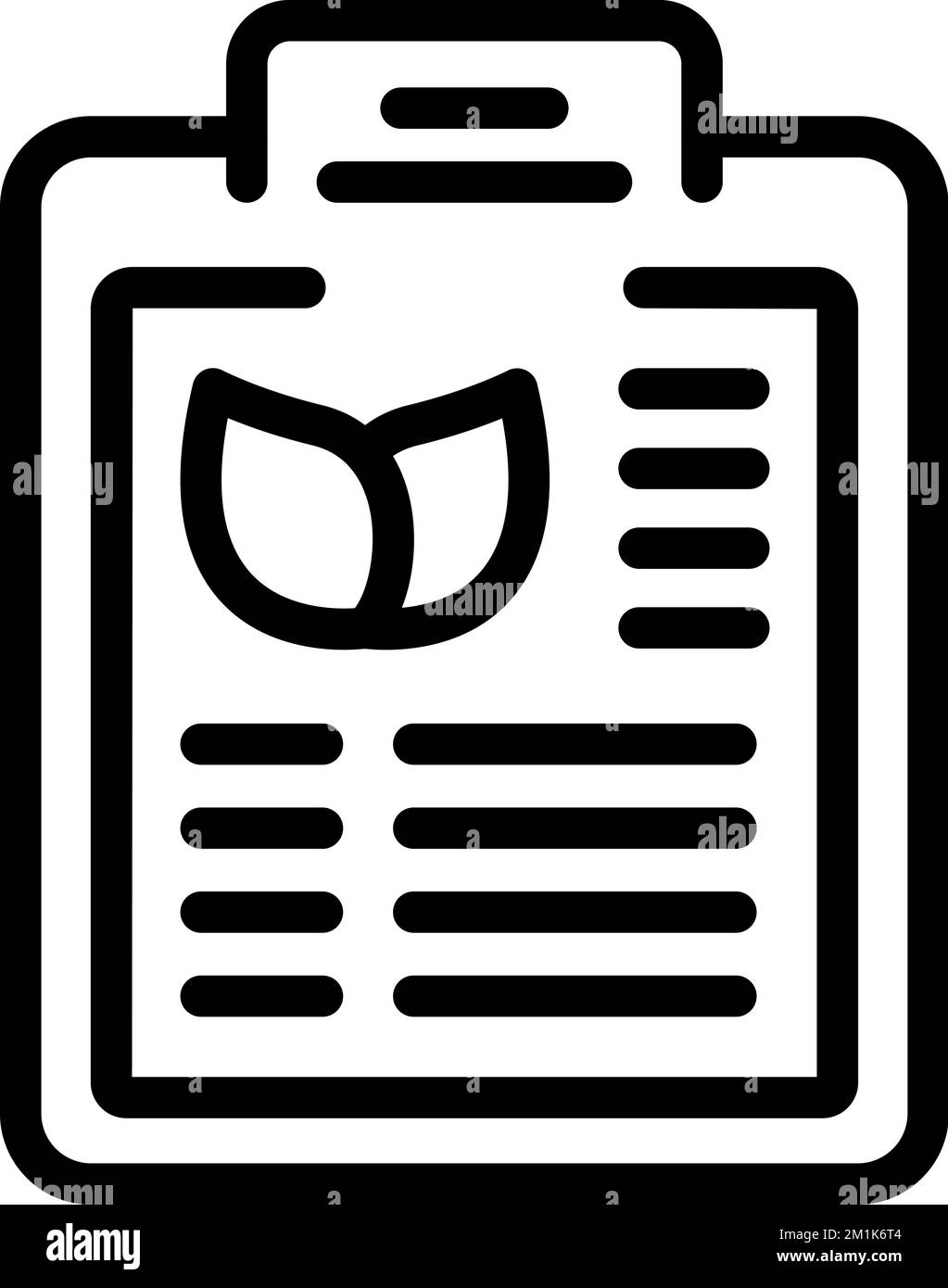 Clipboard automated farming icon outline vector. Farm future. Smart ...