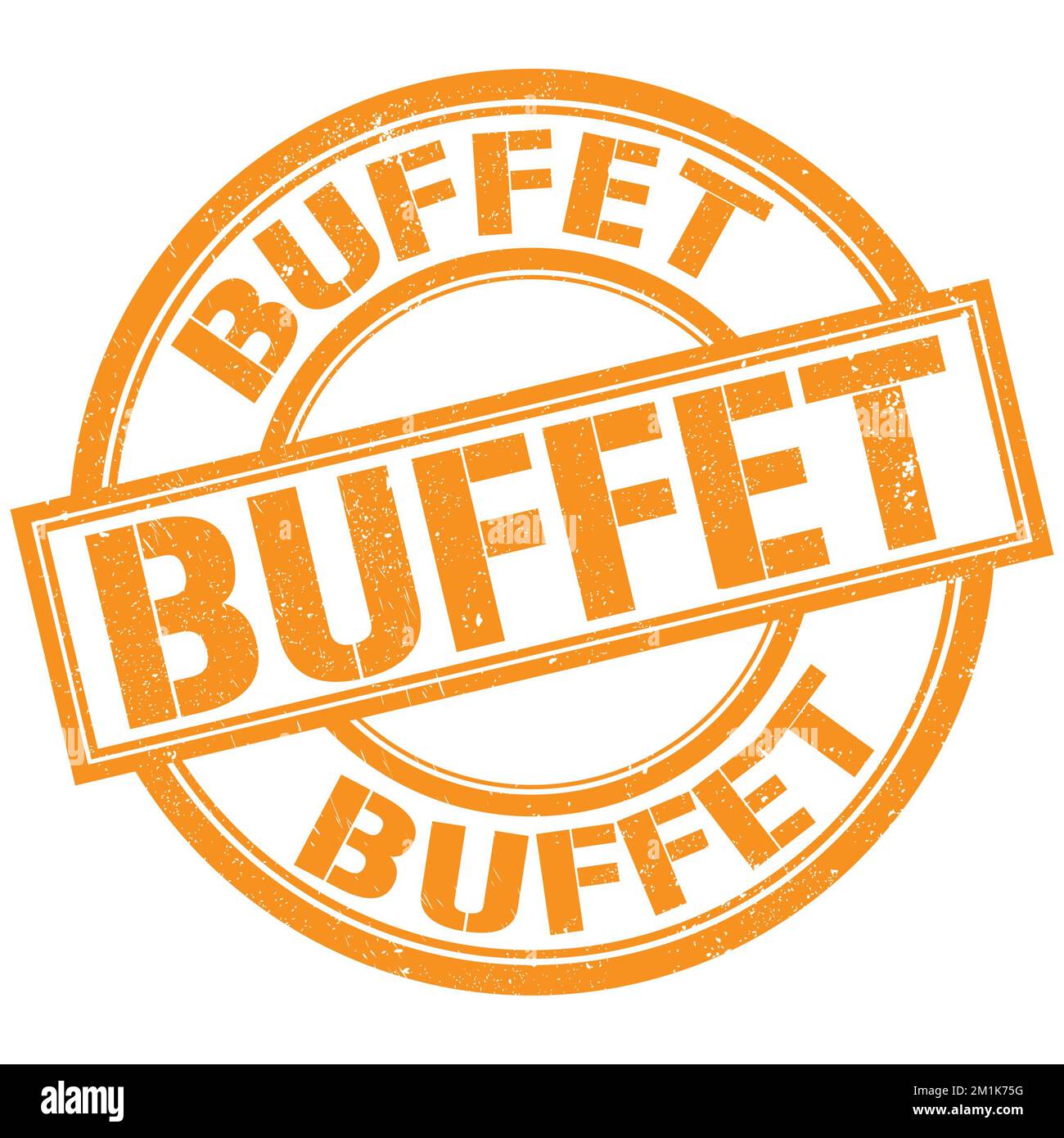 Buffet stamp Cut Out Stock Images & Pictures - Alamy