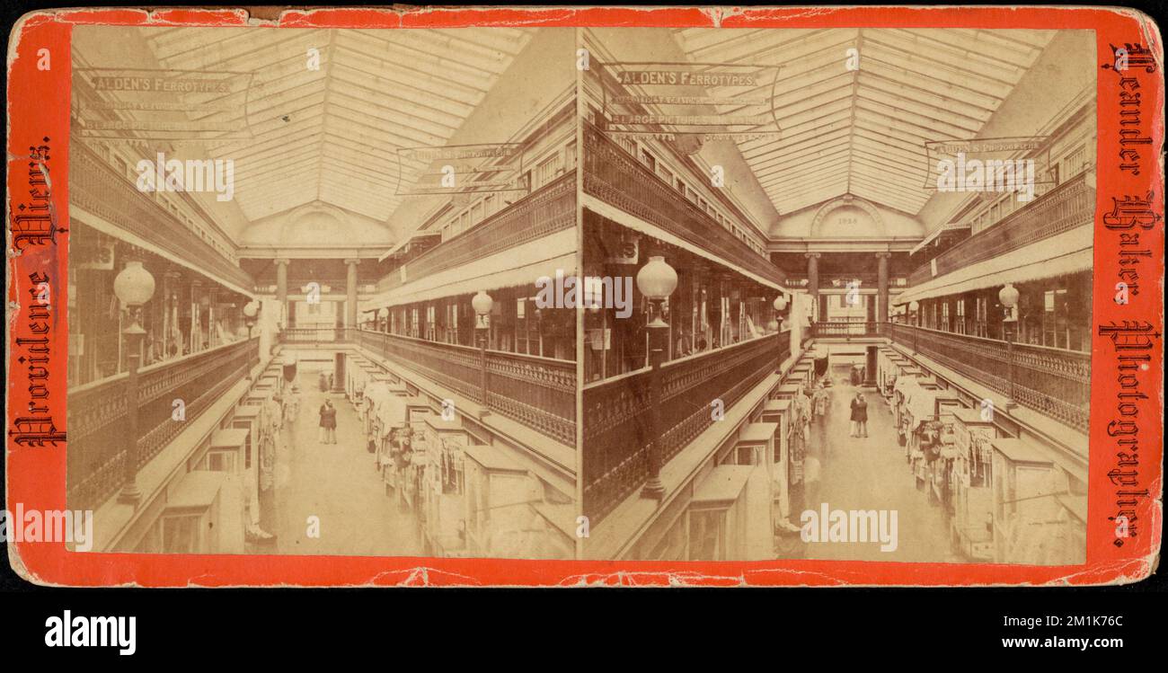 Arcade , Arcades Shopping facilities, Interiors Stock Photo - Alamy