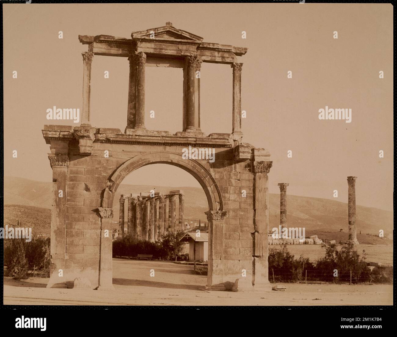 Arch of Hadrian , Archaeological sites, Gates, Arch of Hadrian Athens ...