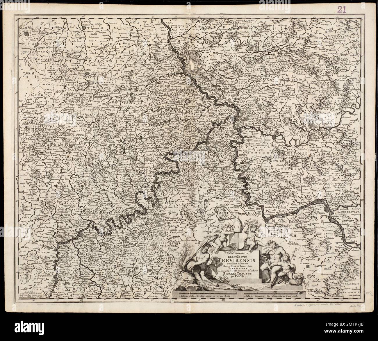 Archiepiscopatus et Electoratus Trevirensis novissima delineatio exacte ...