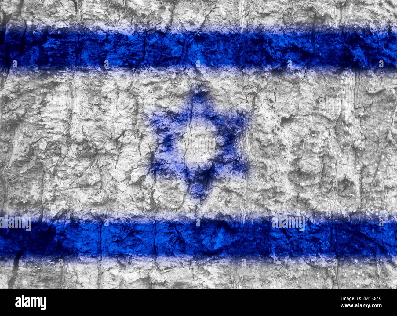israel flag texture as background Stock Photo - Alamy