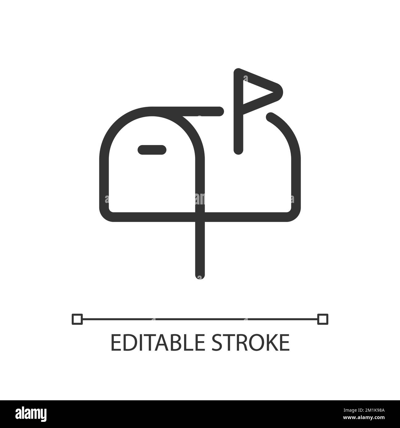 Mobile incoming mail icon Black and White Stock Photos & Images - Alamy