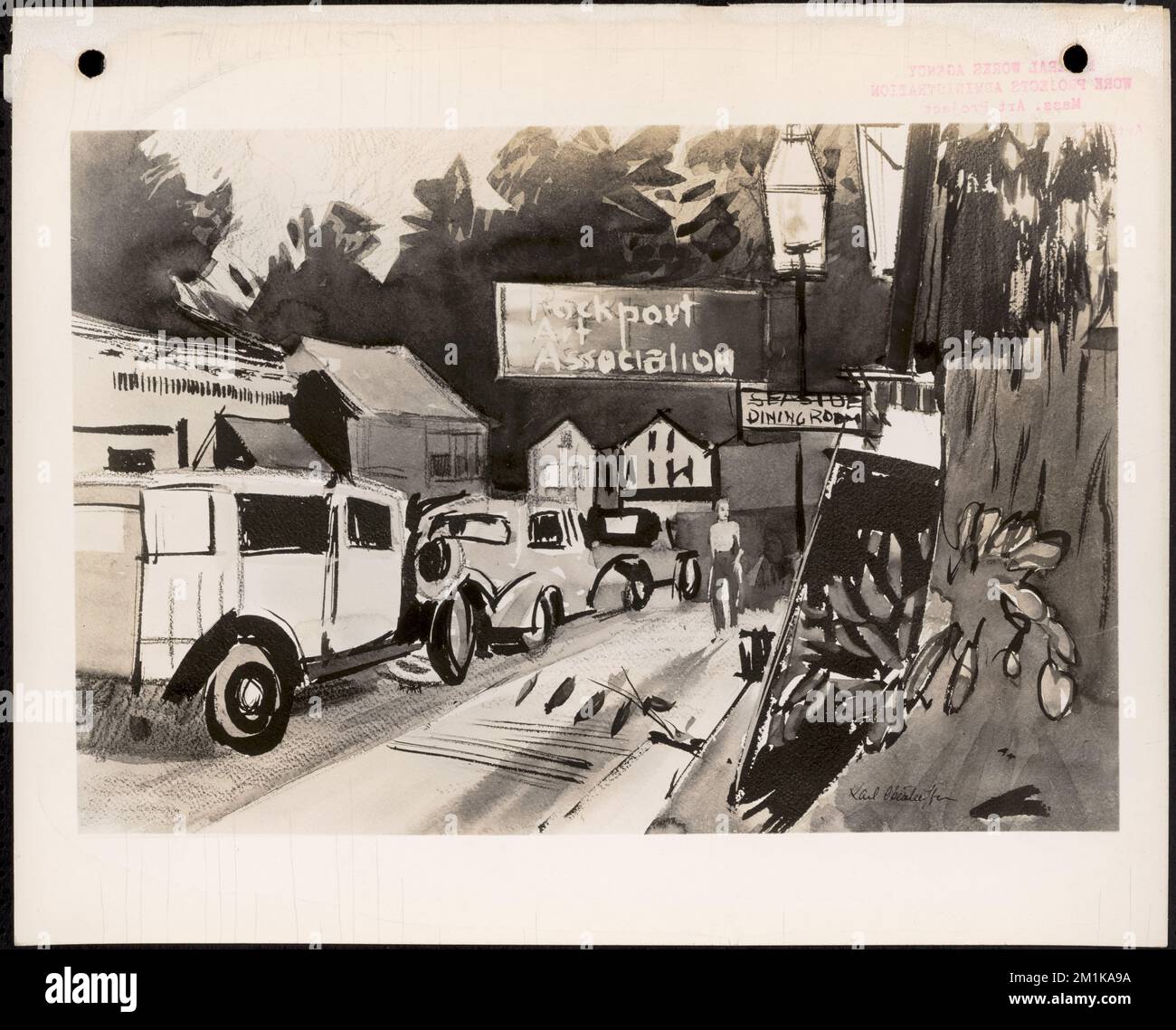 Art colony , Artist colonies, Streets, Rockport Art Association Mass ...