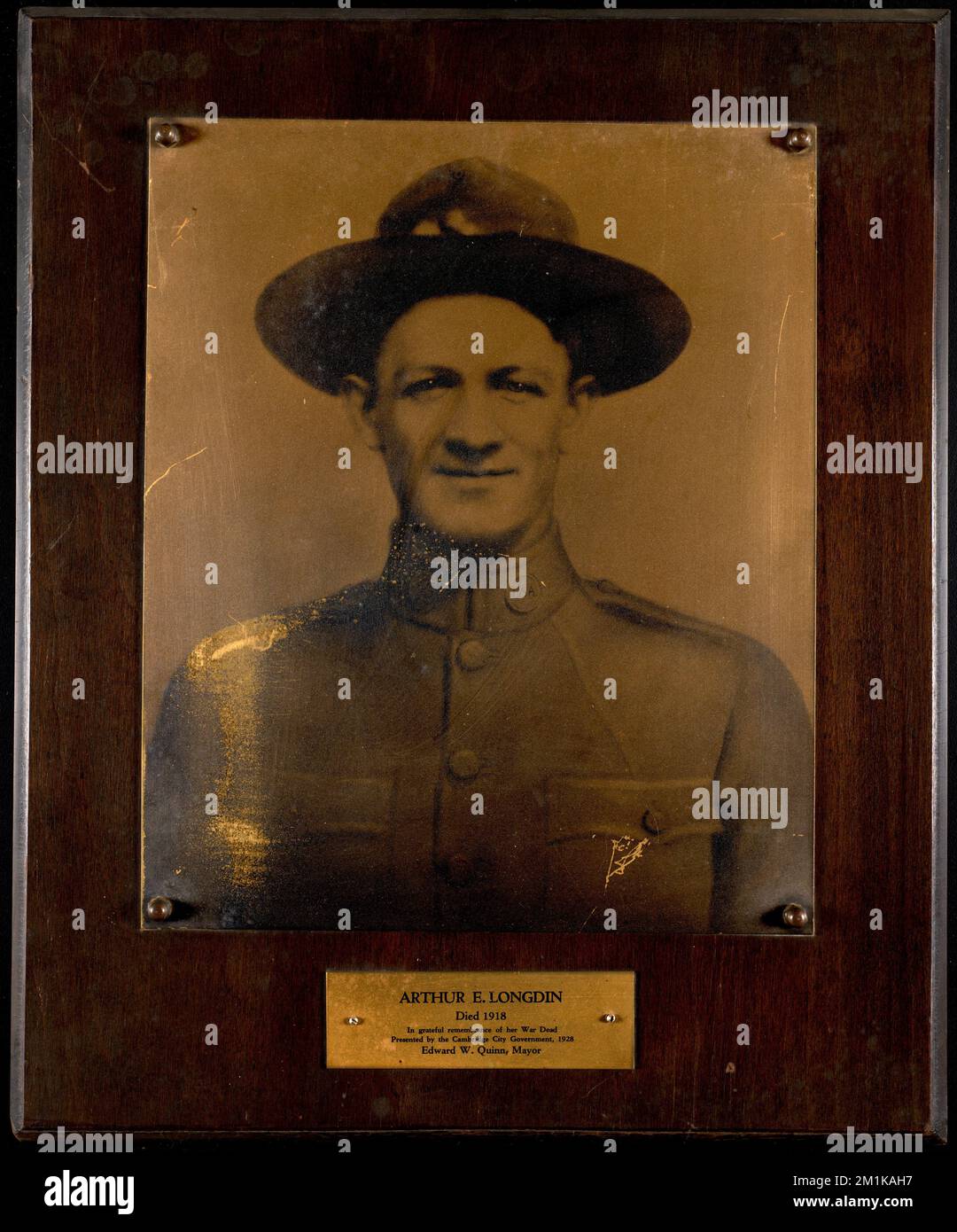 Arthur E. Longdin, died 1918 , Soldiers, World War, 1914-1918 Stock ...