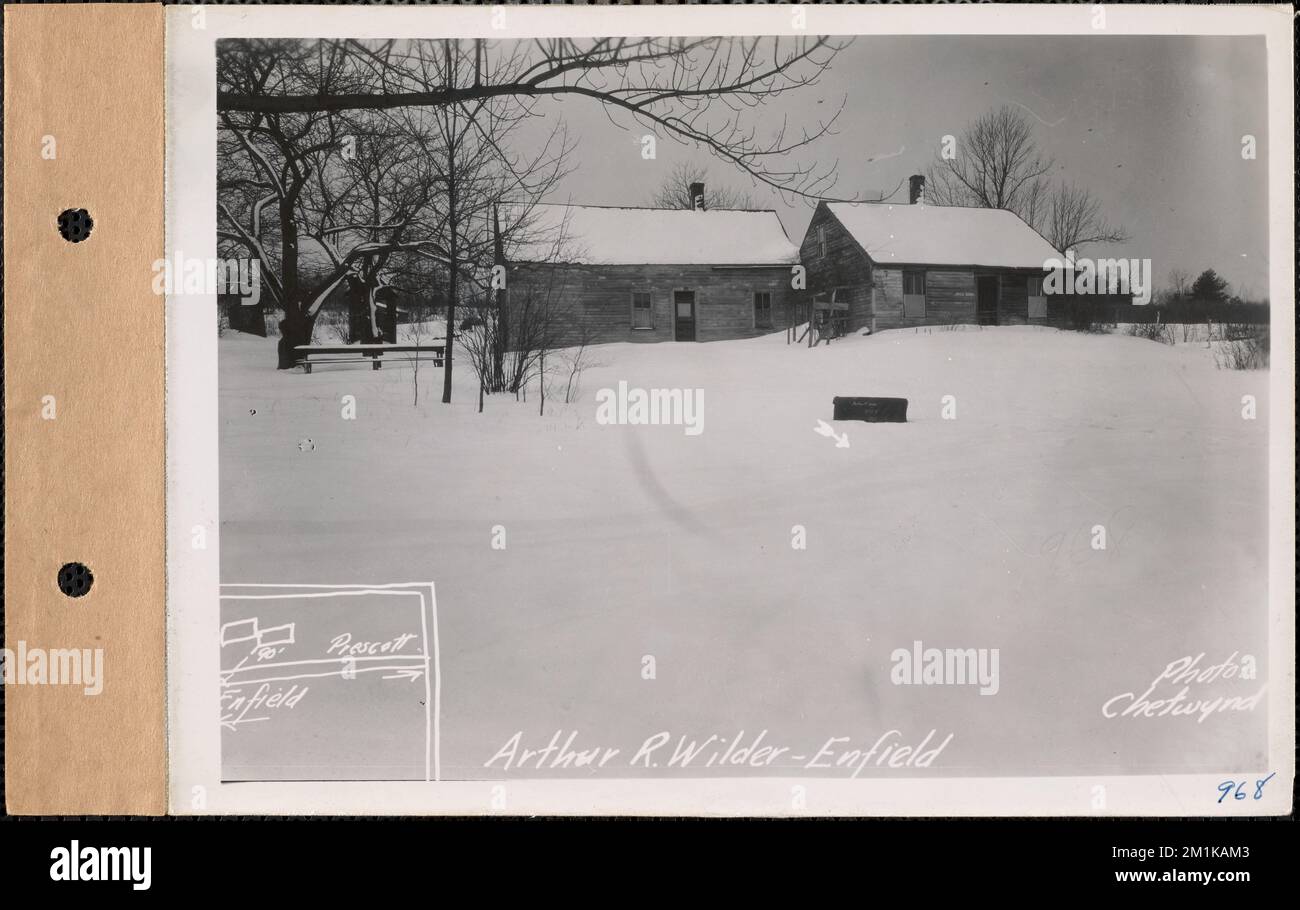 Arthur R. Wilder, house, Enfield, Mass., Mar. 2, 1929 : Parcel no. 308 ...