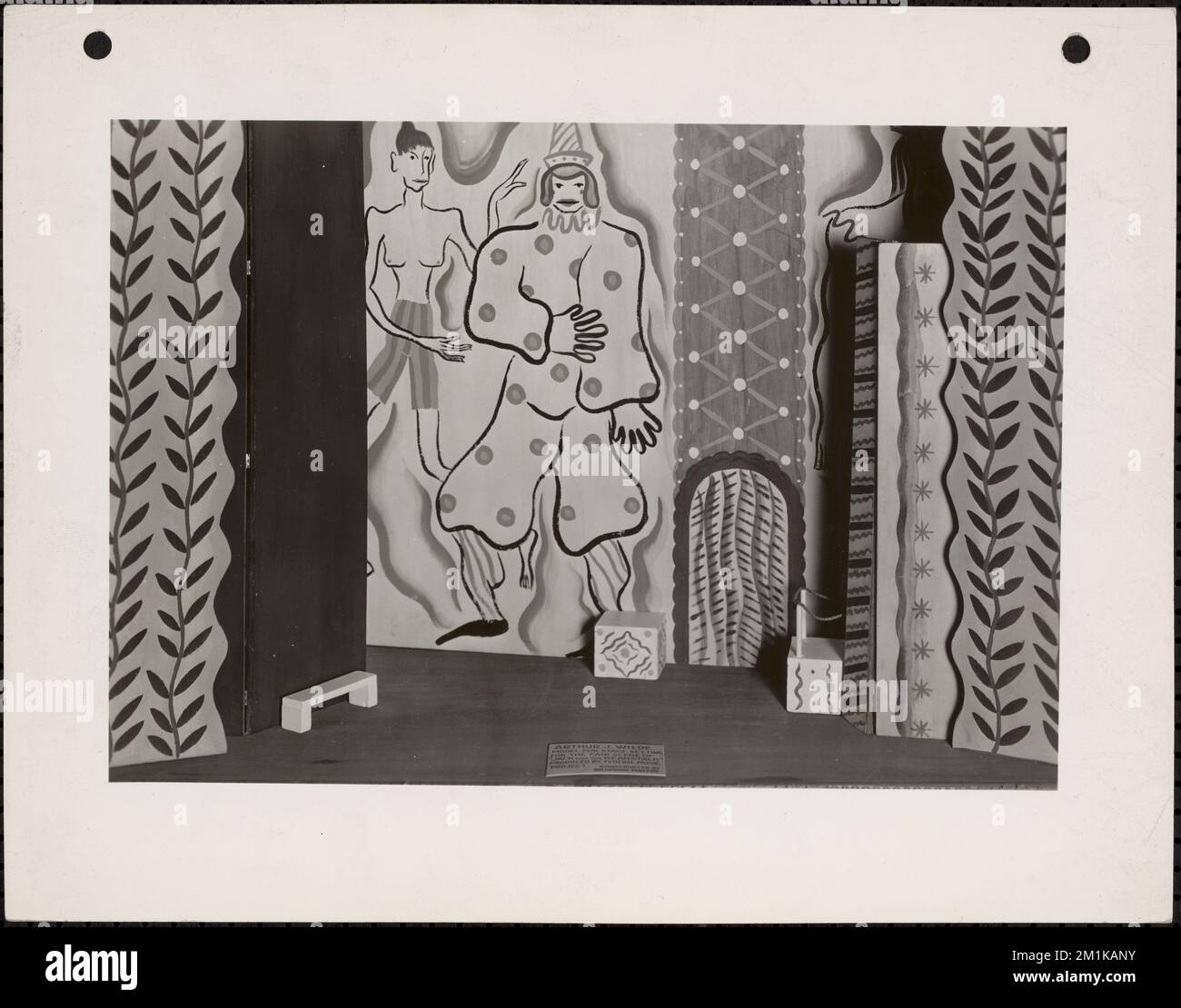 Arthur Wilde's stage set for Jack & Beanstalk , Sets Architectural ...