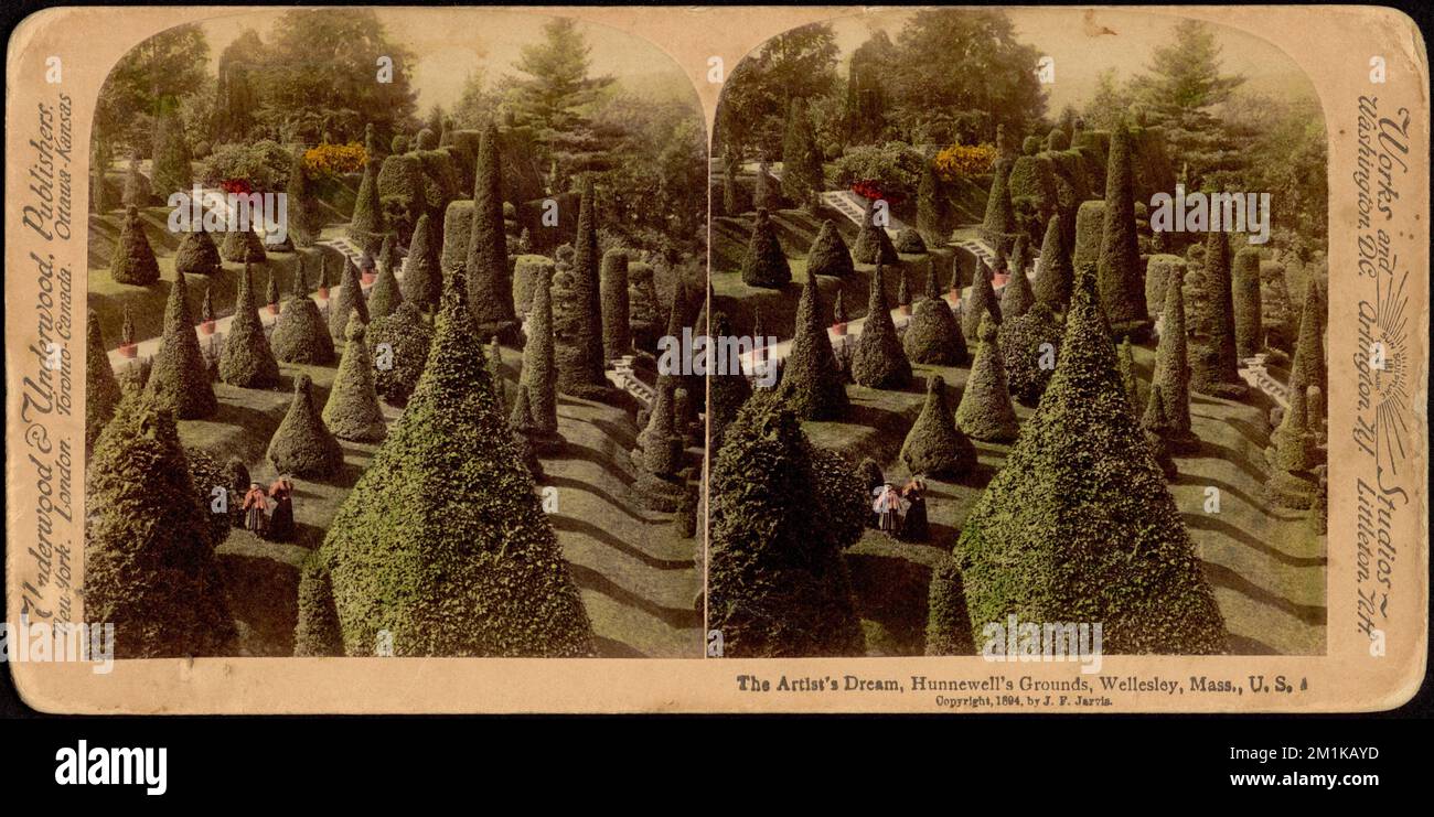 The artist's dream, Hunnewell's grounds, Wellesley, Mass., U.S.A ...