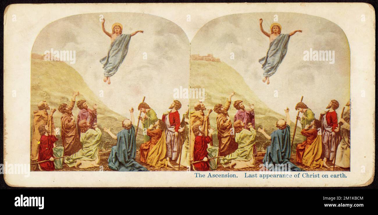The ascension , Biblical events, Jesus Christ Stock Photo - Alamy