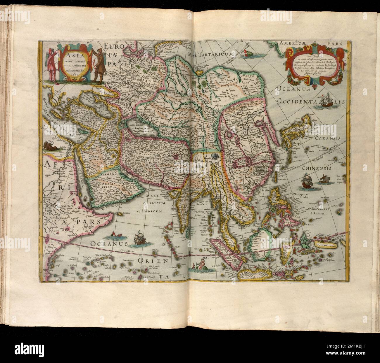 Asia recens summa cura delineata , Asia, Maps, Early works to 1800 ...