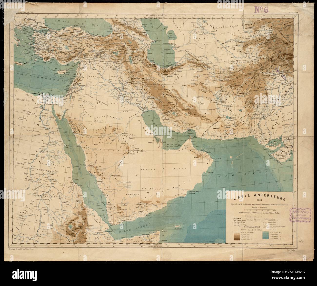 L'Asie antérieure : d'après le texte de la Nouvelle Géographie ...