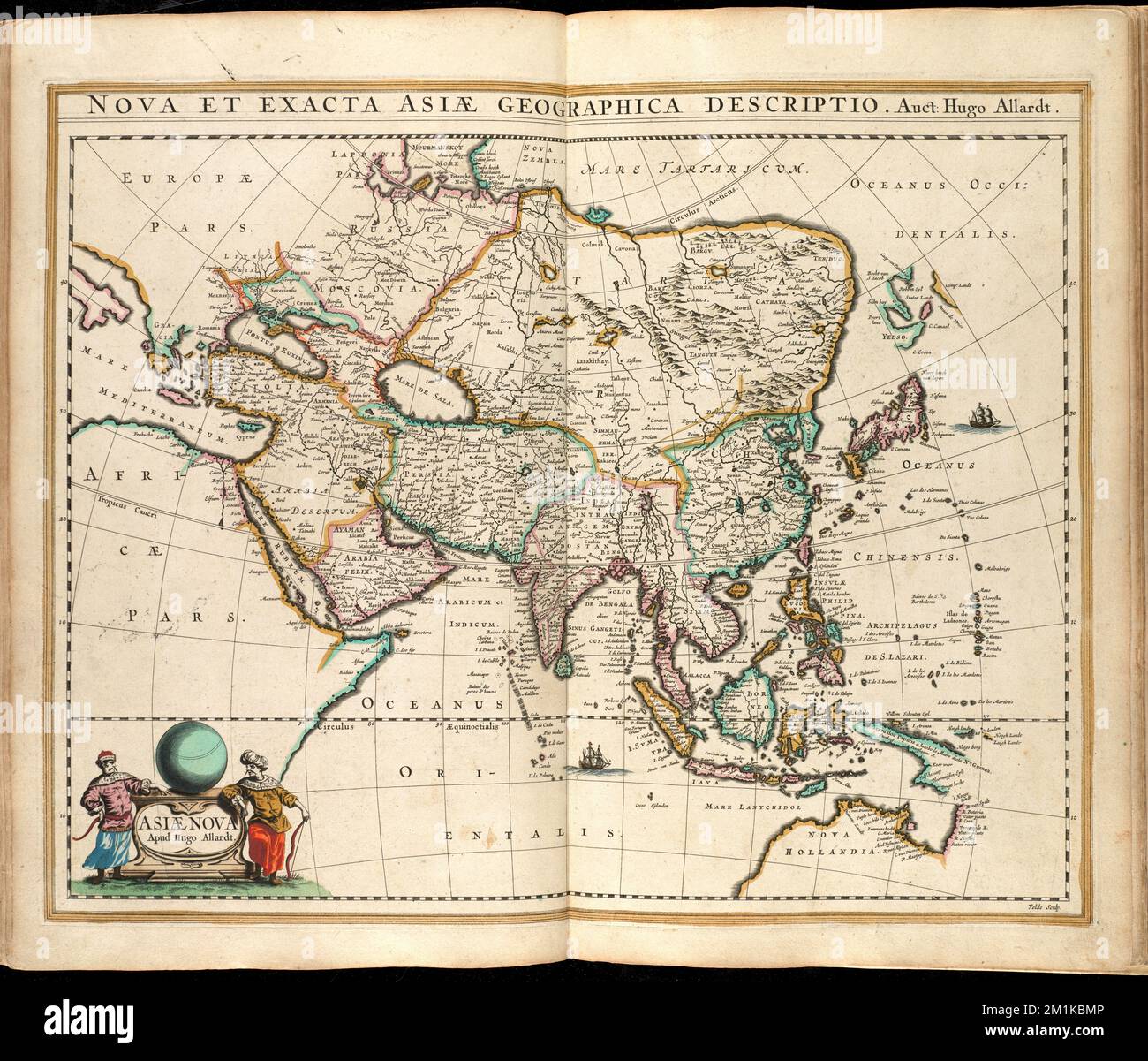 Asiae nova , Asia, Maps, Early works to 1800, 1660–1665 Norman B ...