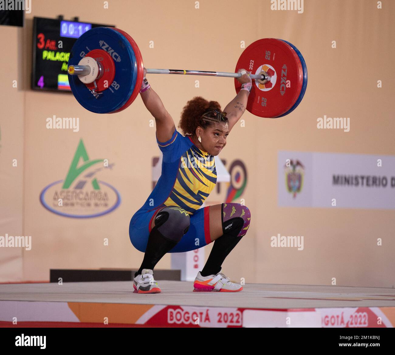 Bogota, Colombia. 12th Dec, 2022. Angie Paola Palacios Dajomes of ...