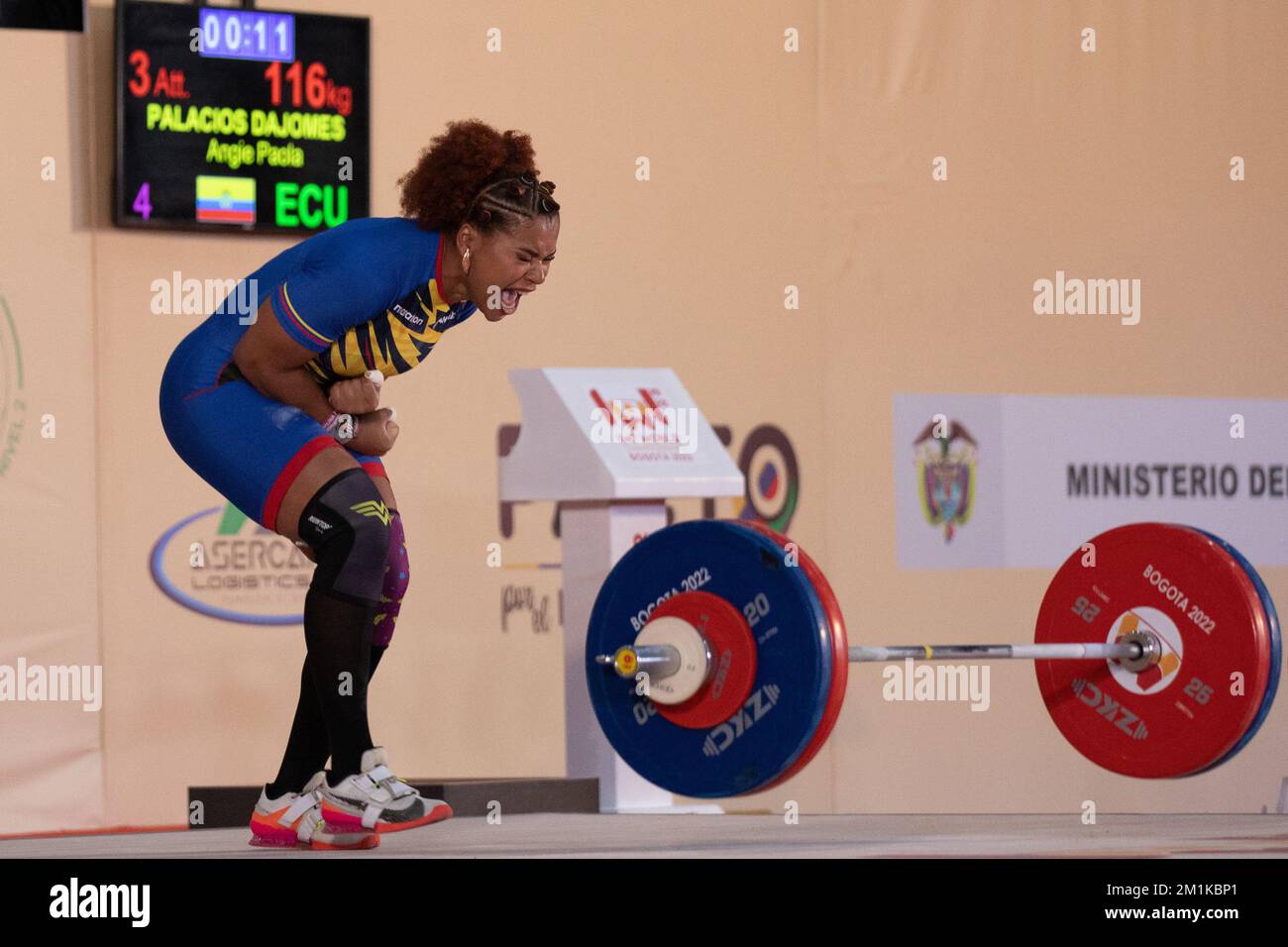 Bogota, Colombia. 12th Dec, 2022. Angie Paola Palacios Dajomes of ...