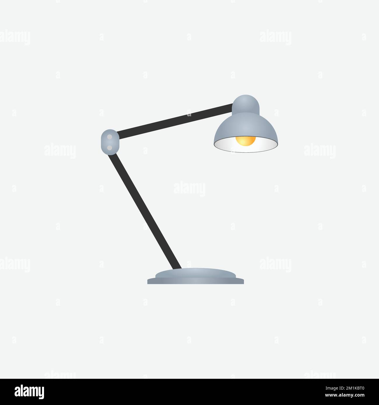Desk Lamp Icon. Office Concept. - Vector. Vector illustration Stock ...