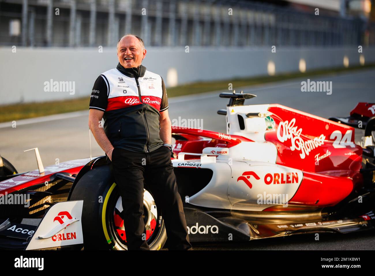 Alfa romeo f1 2022 barcelona hi-res stock photography and images - Alamy