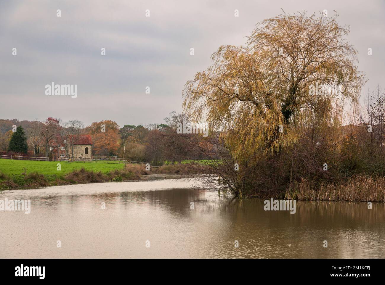 Round Barrow Appledore Kent south east England UK Stock Photo - Alamy