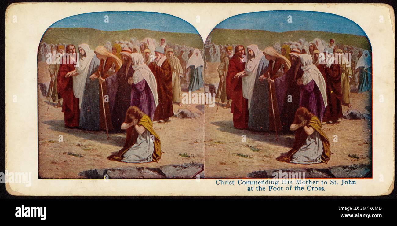 At the foot of the cross , Biblical events, Stations of the Cross ...