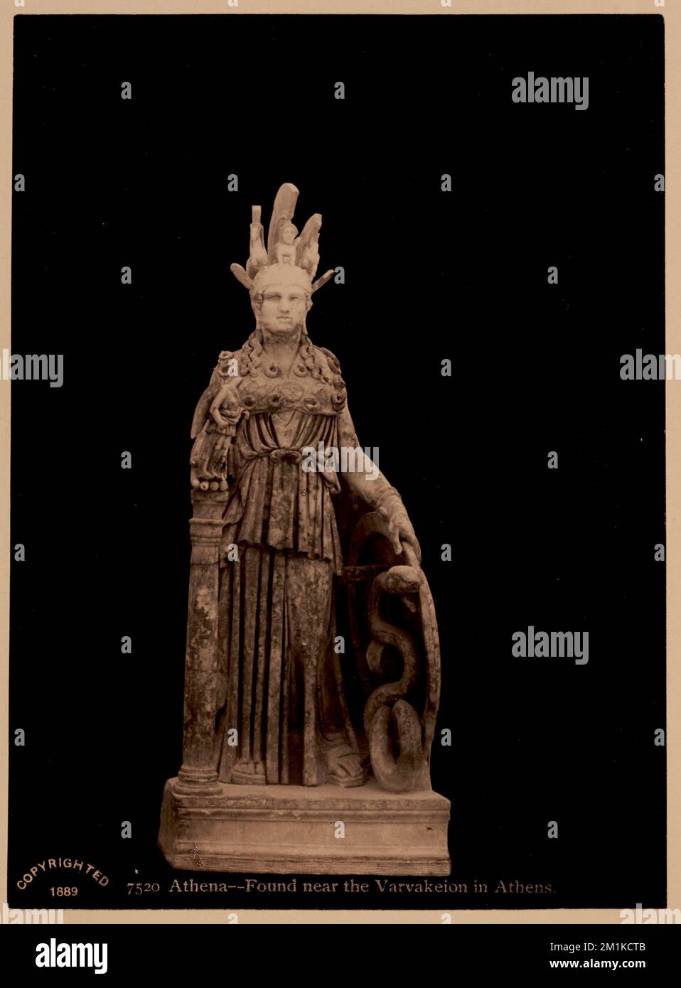 Athena - found near the Varvakeion in Athens , Antiquities, Sculpture ...