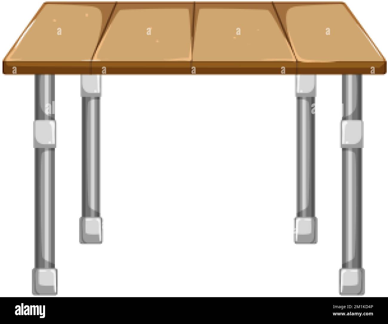 furniture folding table cartoon vector illustration Stock Vector Image ...
