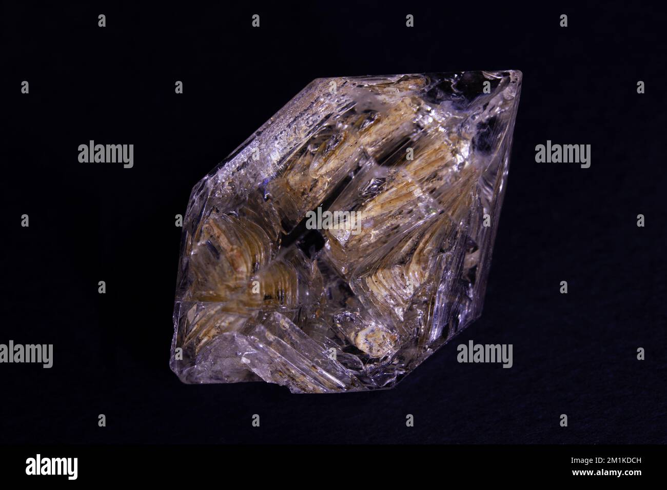 crystal quartz mineral Stock Photo - Alamy