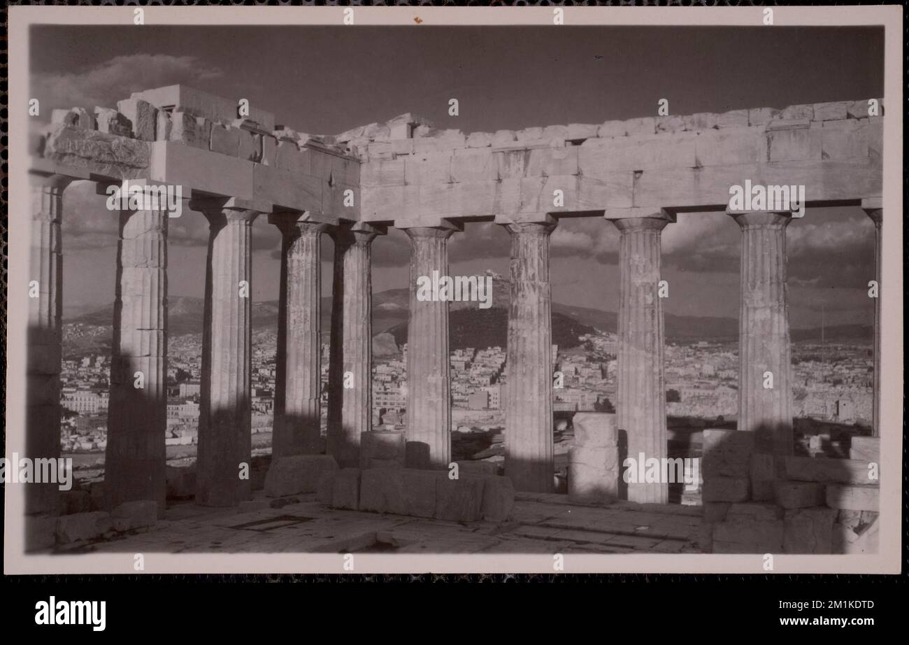 Athens - columns of the Parthenon , Forts & fortifications ...