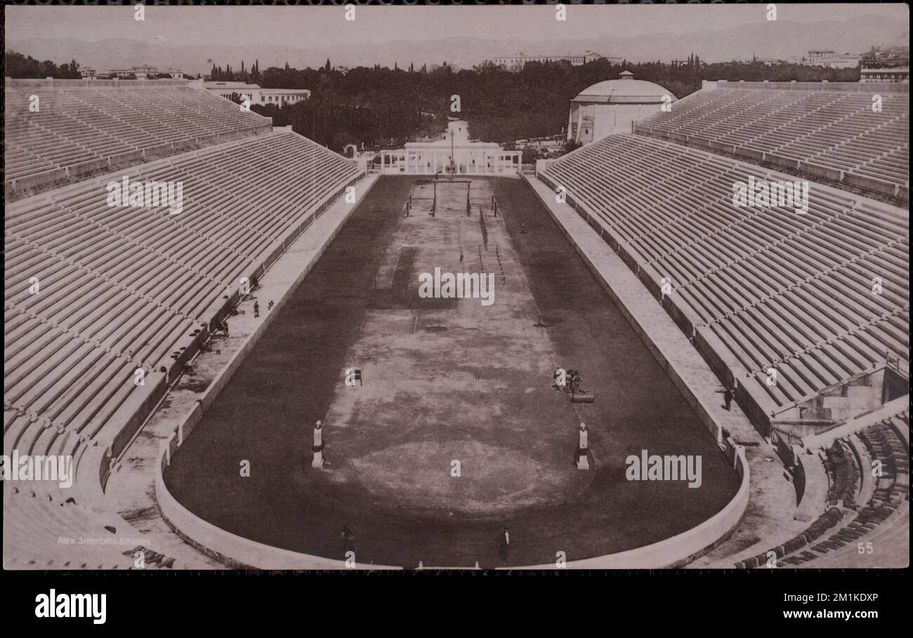 Athens - the Panathenaic Stadion , Stadiums, Panathēnaiko Stadio Athens ...