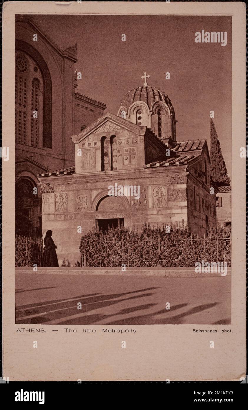 Athens - the little metropolis , Churches. Nicholas Catsimpoolas ...