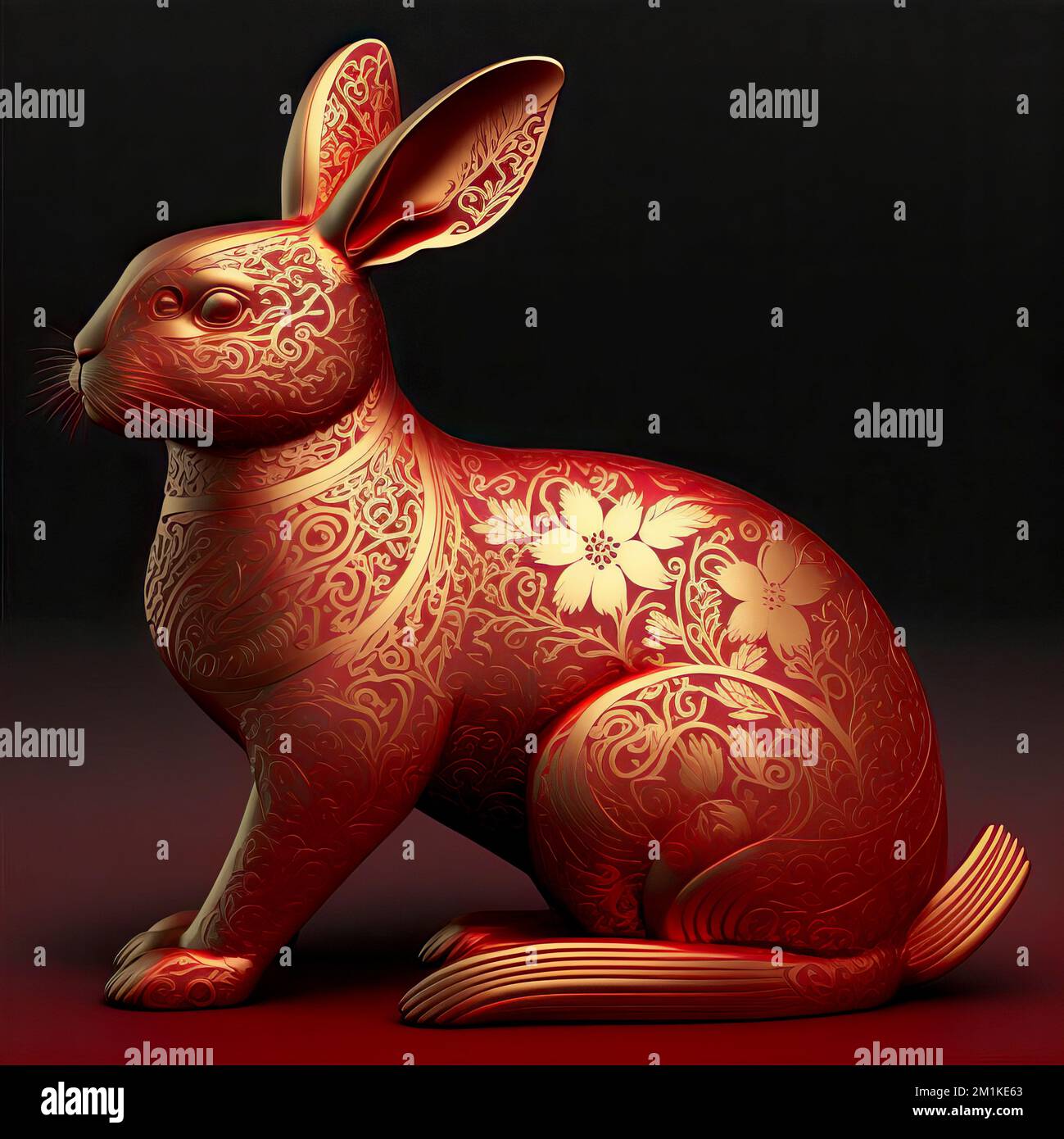 Chinese new year of the rabbit hi-res stock photography and images - Alamy