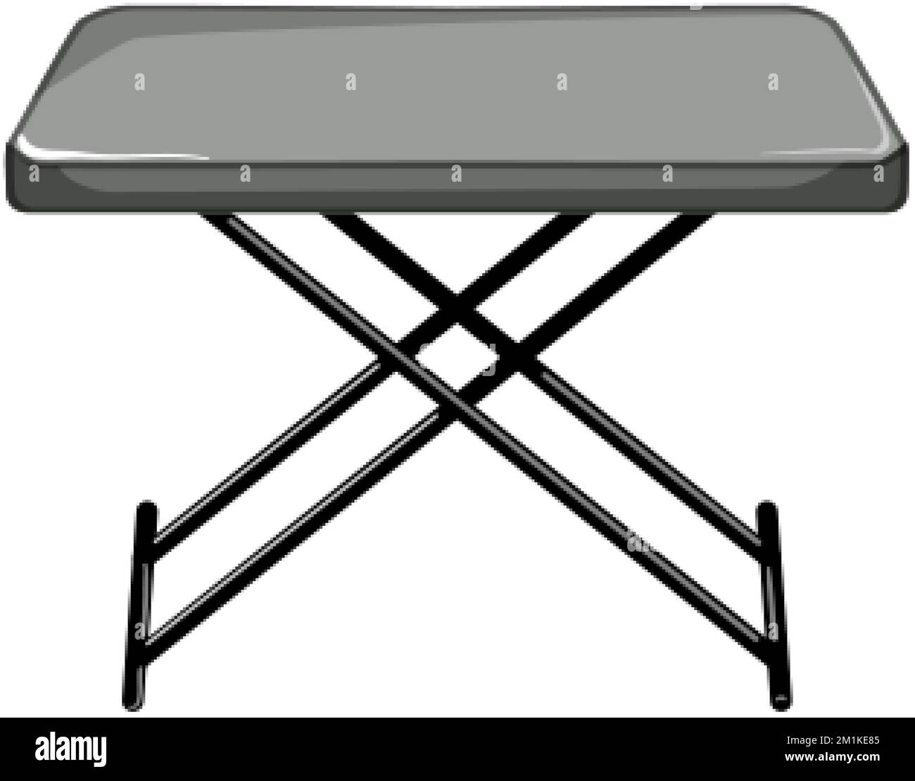 kitchen folding table cartoon vector illustration Stock Vector Image ...