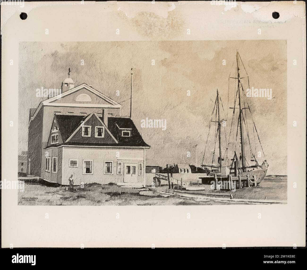 The Atlantic and the Oceanographical Society building , Boats ...