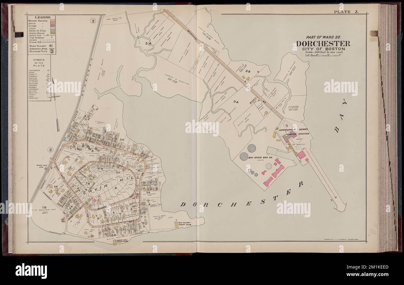 Atlas of Dorchester, West Roxbury and Brighton, city of Boston : plate ...