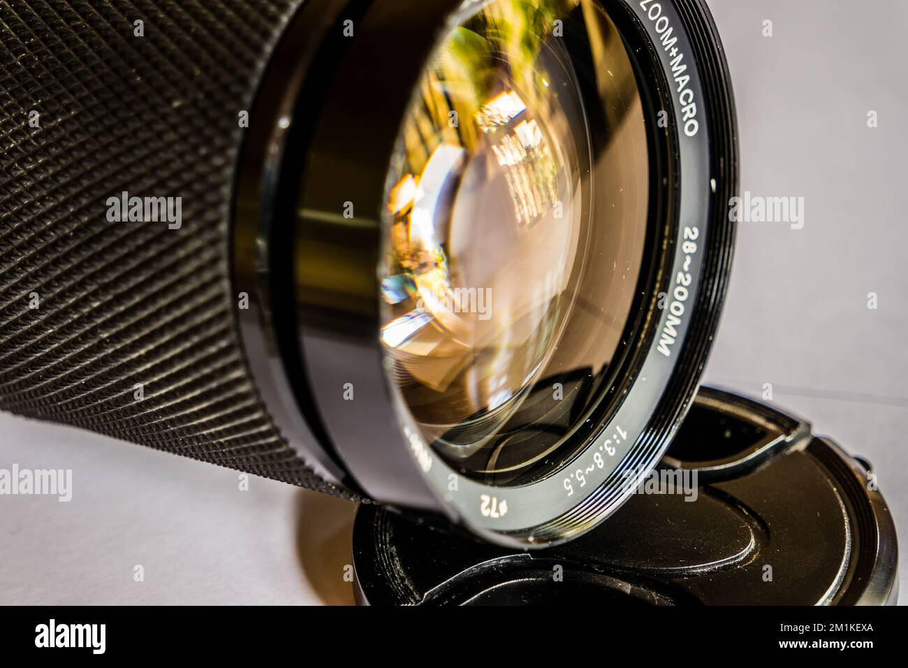 Old vintage lens for a camera Stock Photo - Alamy