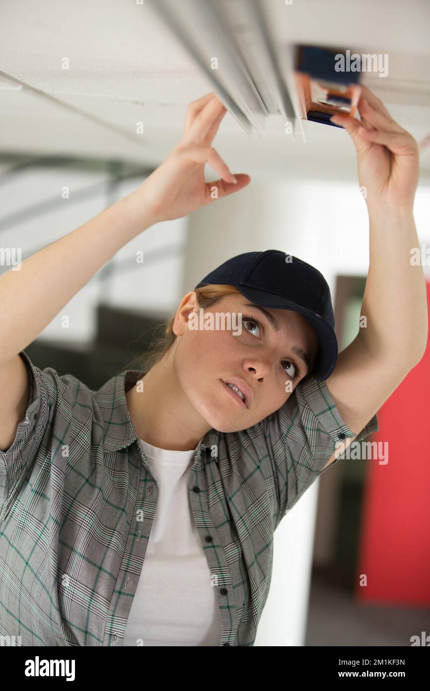 Ceiling leveling hi-res stock photography and images - Alamy