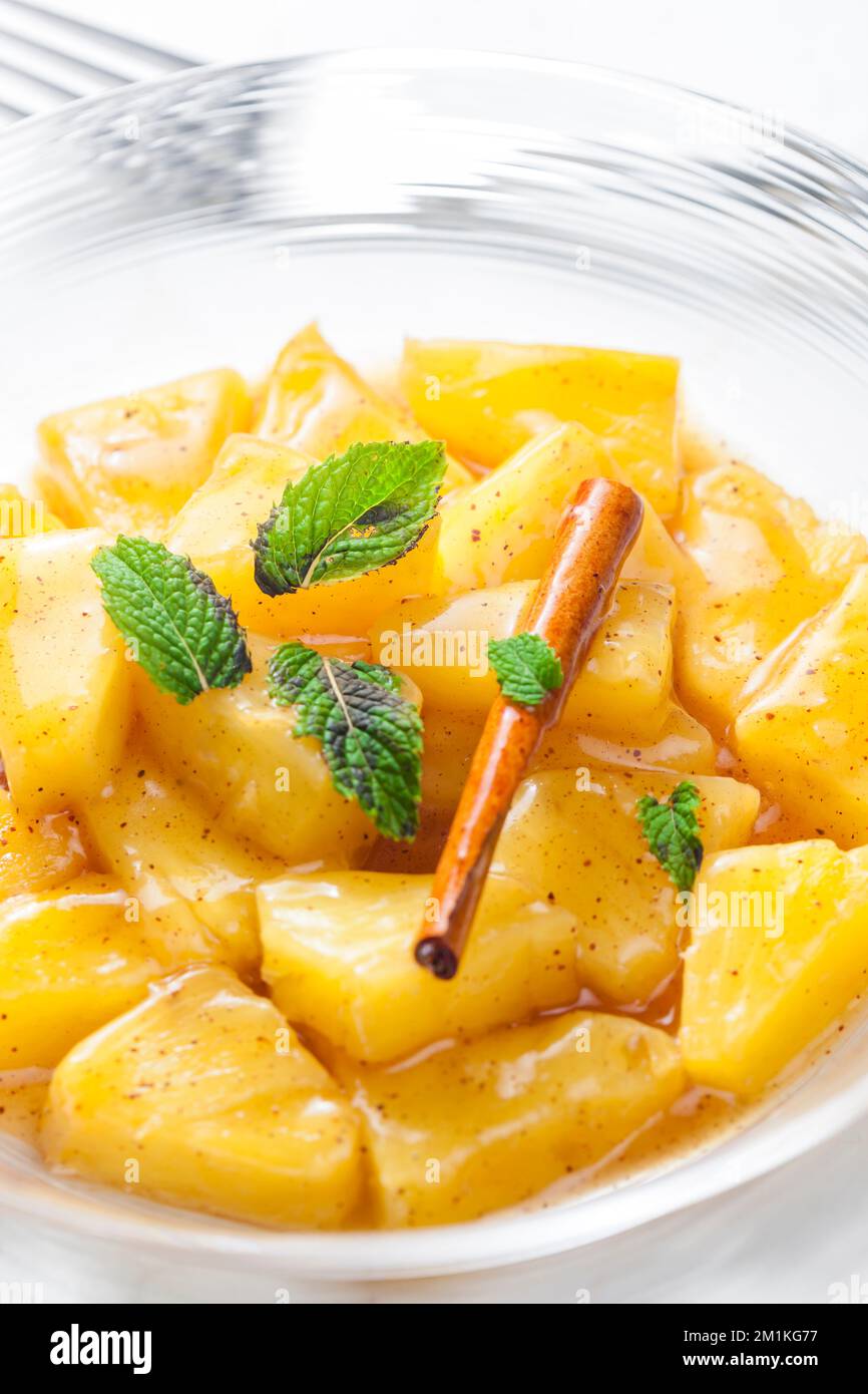 Vegetable stew with mint hi-res stock photography and images - Alamy