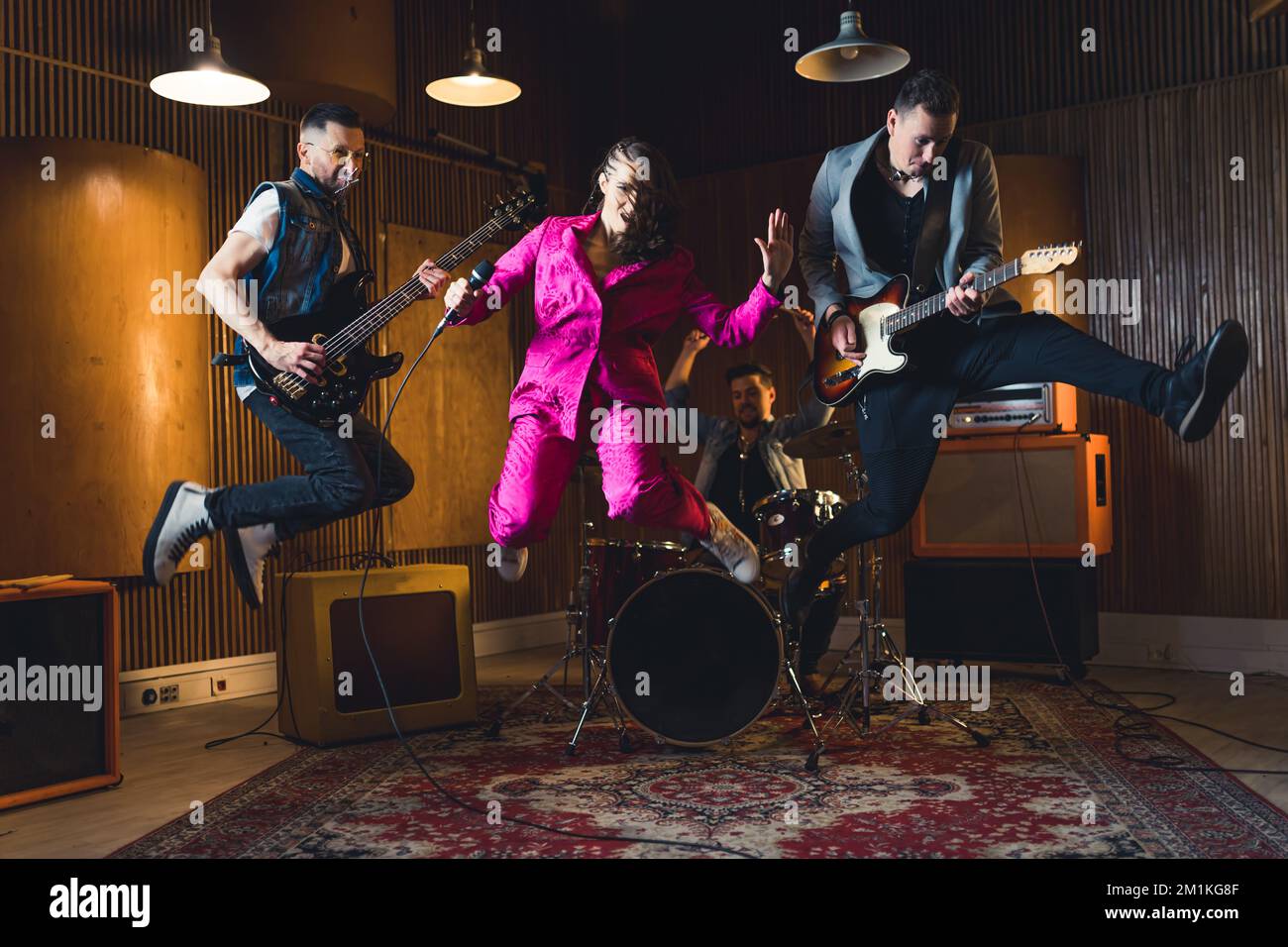 Recording studio interior hi-res stock photography and images - Alamy