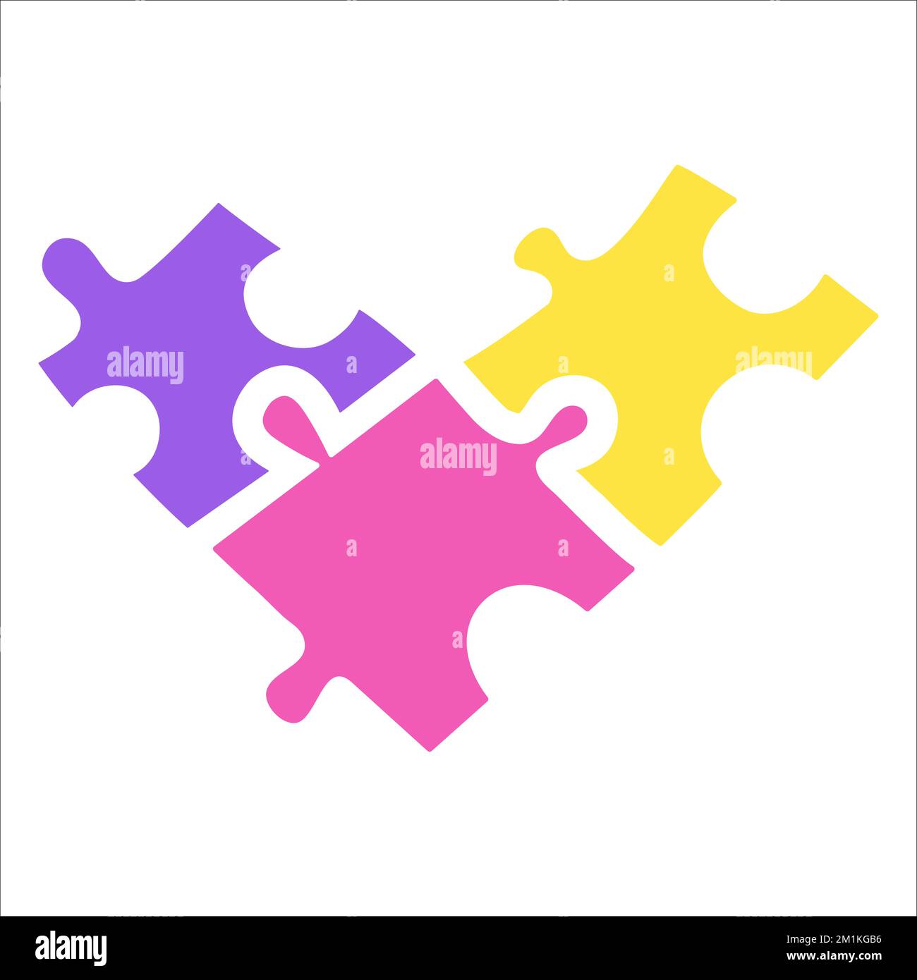 Autism day awareness heart Stock Vector Images - Alamy