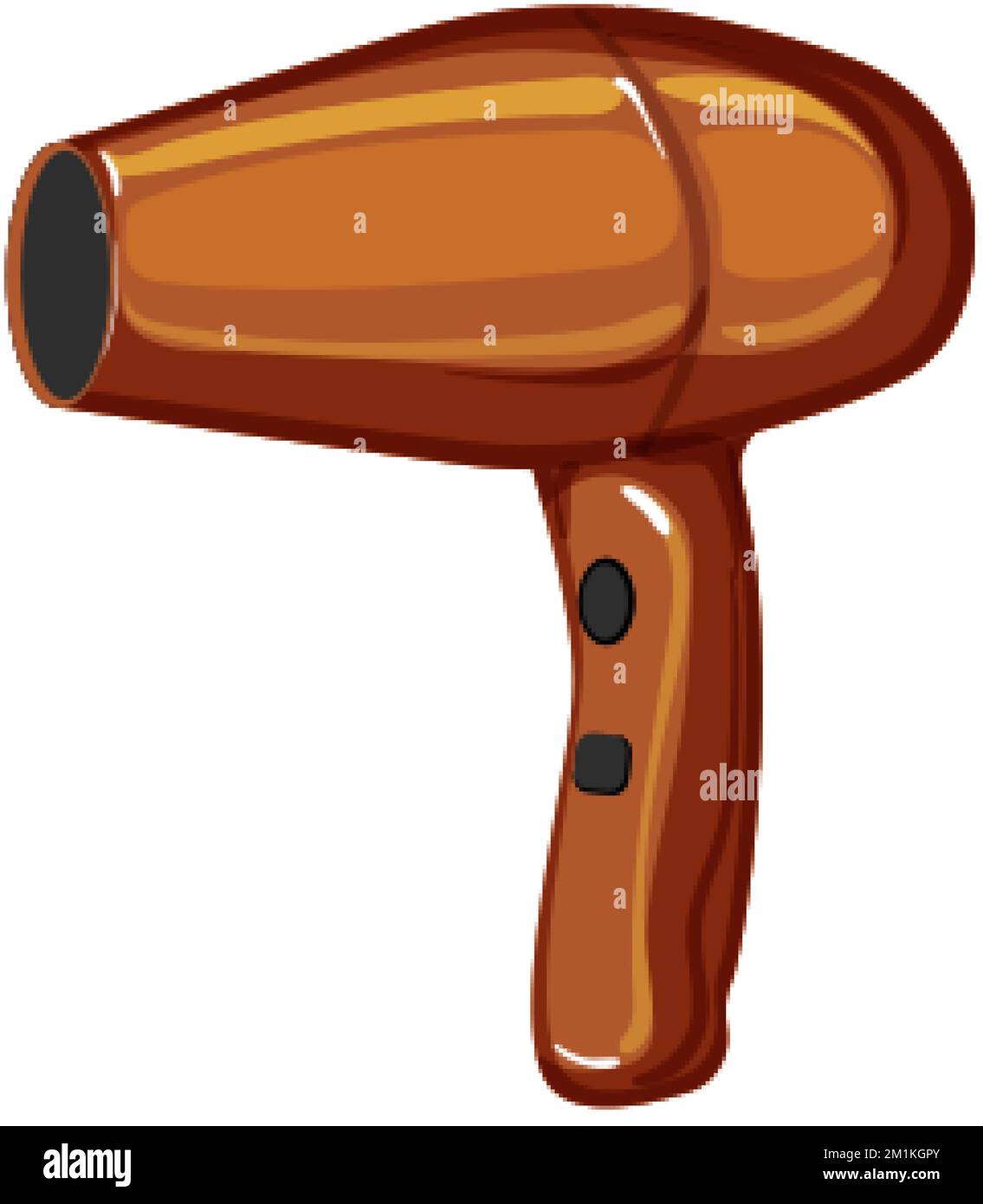 care hair dryer cartoon vector illustration Stock Vector Image & Art ...