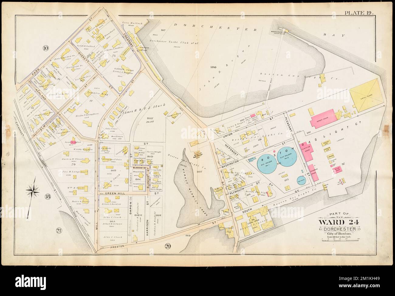 Atlas of the city of Boston : Dorchester, Mass. : plate 19 , Boston ...