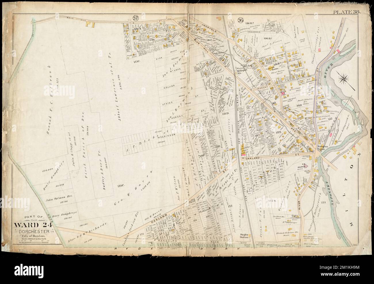 Atlas of the city of Boston : Dorchester, Mass. : plate 38 , Boston ...
