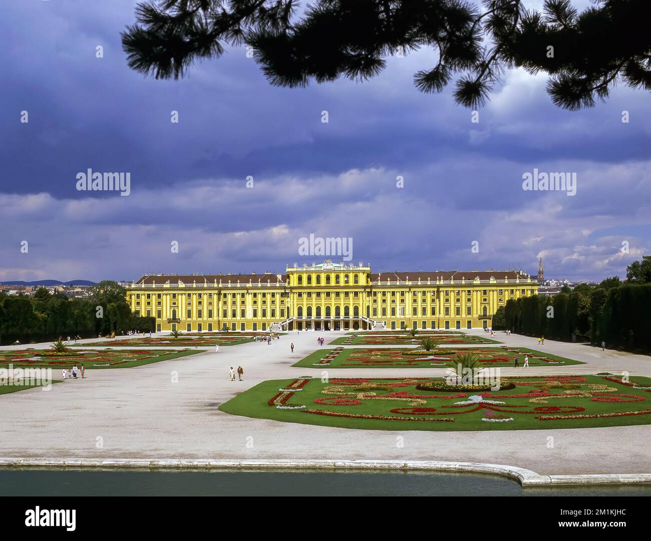Palace Schonbrunn in Vienna, Austria Stock Photo - Alamy