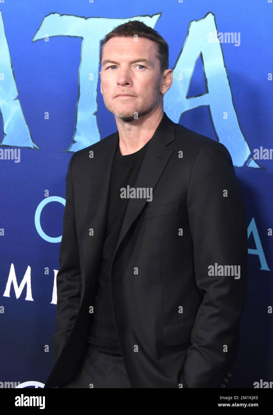Hollywood, California, USA 12th December 2022 Actor Sam Worthington ...