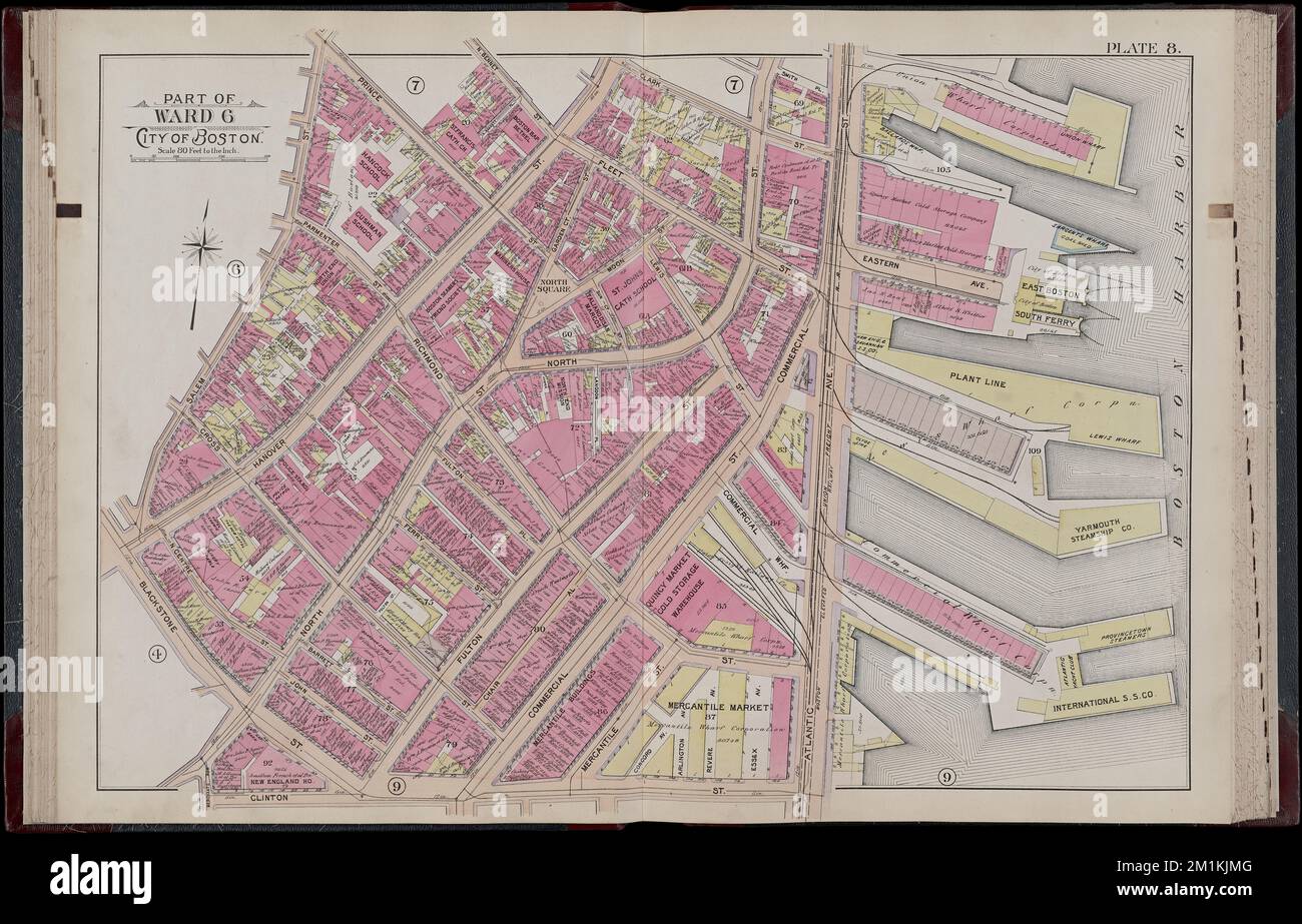 Atlas of the city of Boston, Boston proper : from actual surveys and ...
