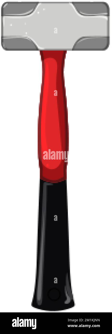 handle hammer tool cartoon vector illustration Stock Vector Image & Art - Alamy