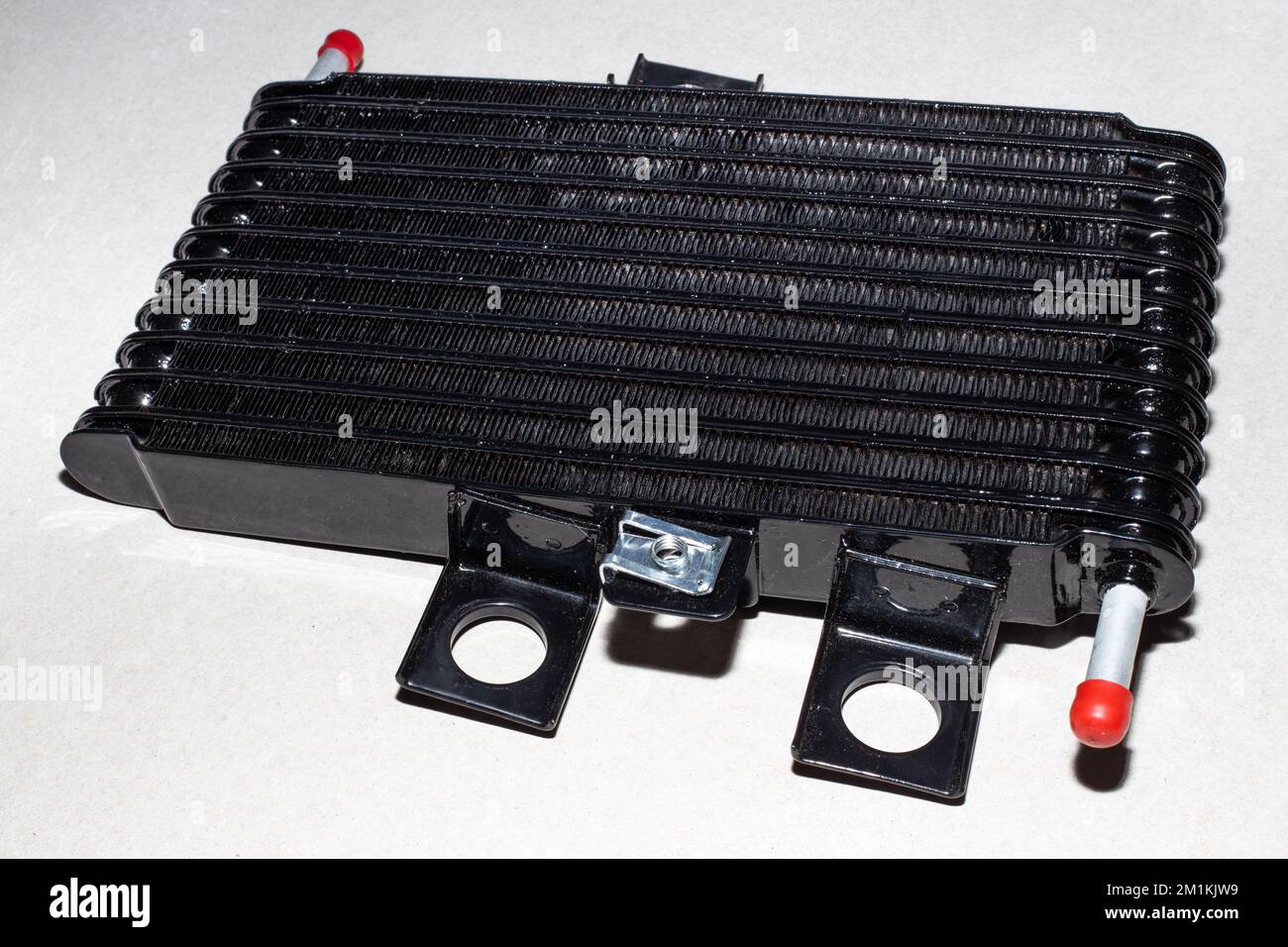 Auto transmission oil cooler. Cooling and lubrication system Stock ...