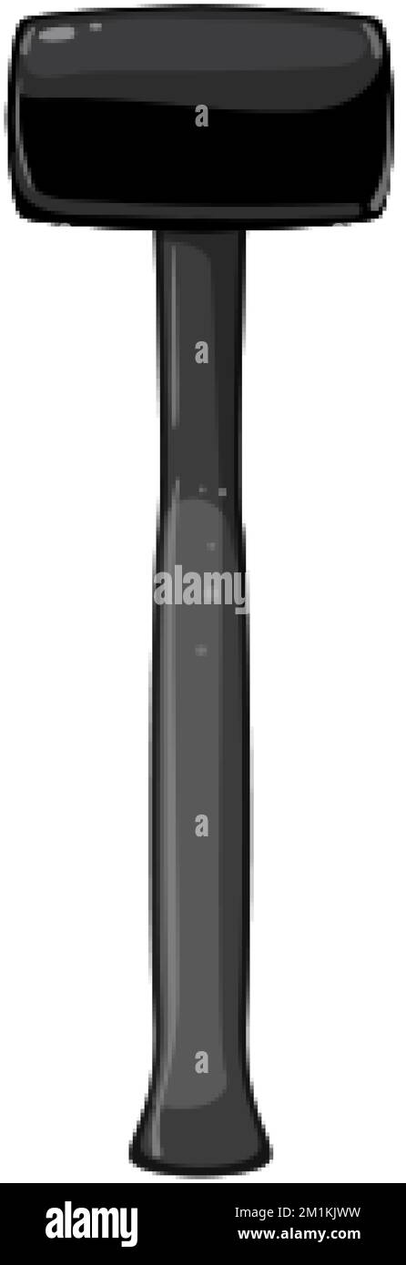 carpenter hammer tool cartoon vector illustration Stock Vector Image & Art - Alamy